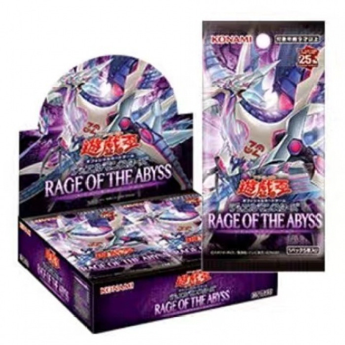 Yu-gi-oh Duel Monster ROTA Booster Pack Wrath of the Abyss 25th Anniversary Genuine Yu-Gi-Oh ...