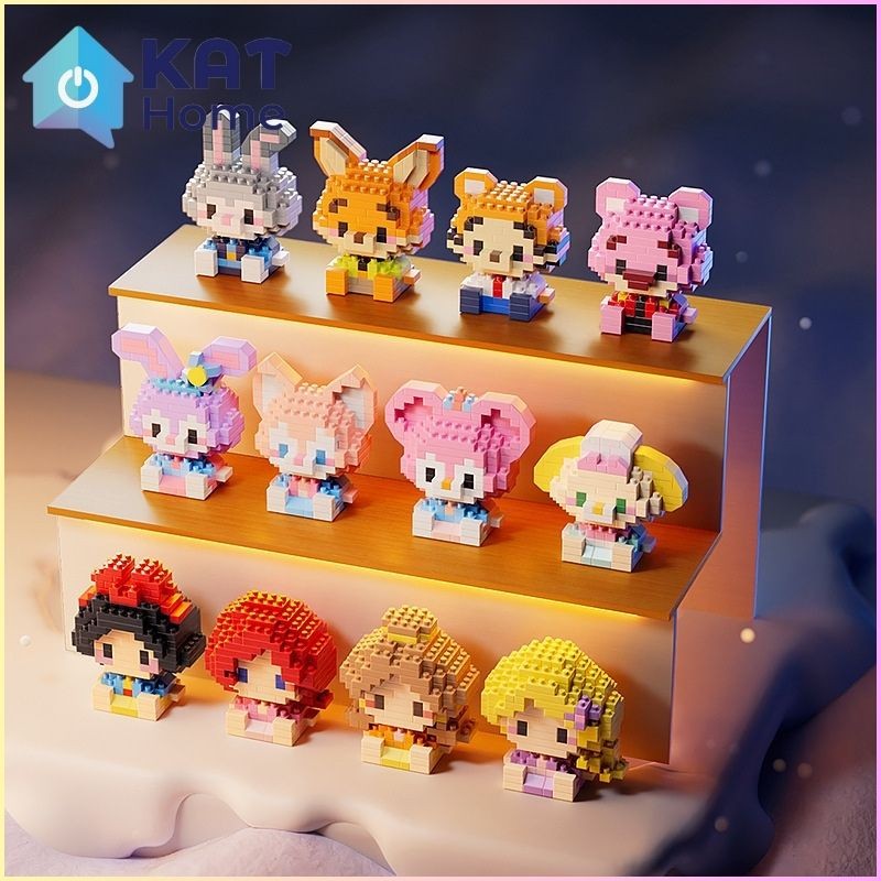 MINI BRICKS COMPATIBLE TOY DREAM PRINCESS SERIES MICRO NANO BLOCKS ...