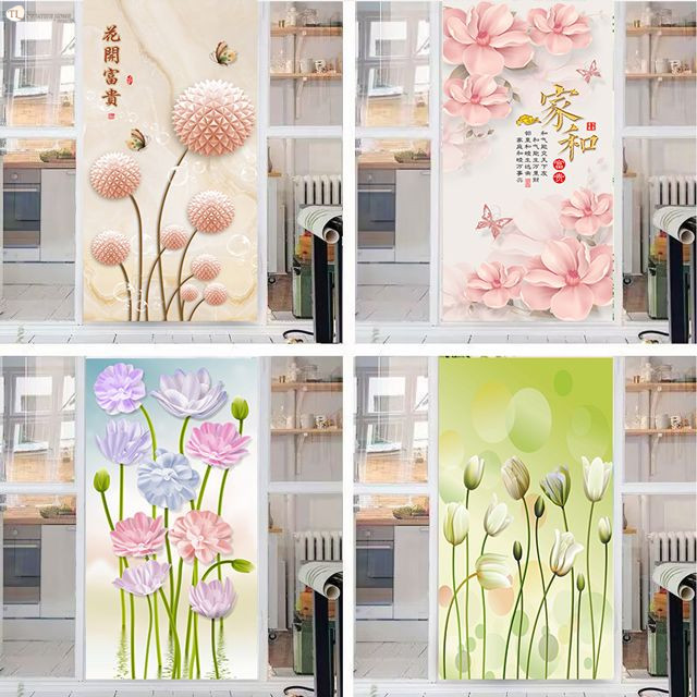 Customizable Electrostatic Film Glass Film Glass Door Sticker Living ...