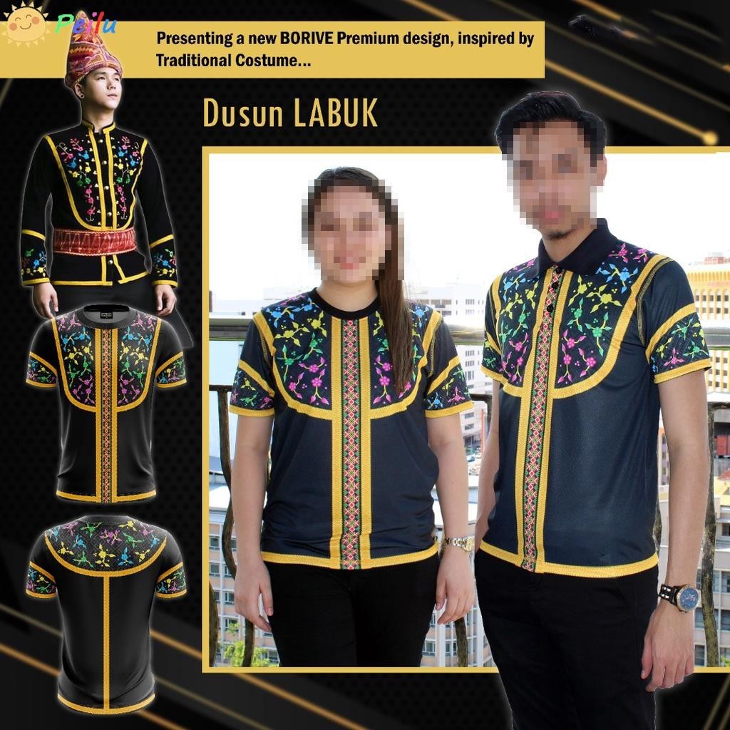 T-shirt KDMR Premium Edition (Dusun Labuk) | Shopee Malaysia