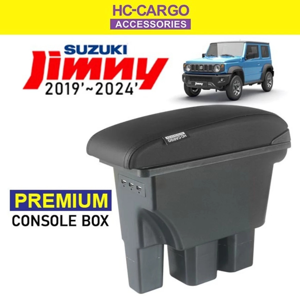 Suzuki JIMNY JB74 2019 - 2024 Premium Flat Adjustable Armrest Arm Rest ...