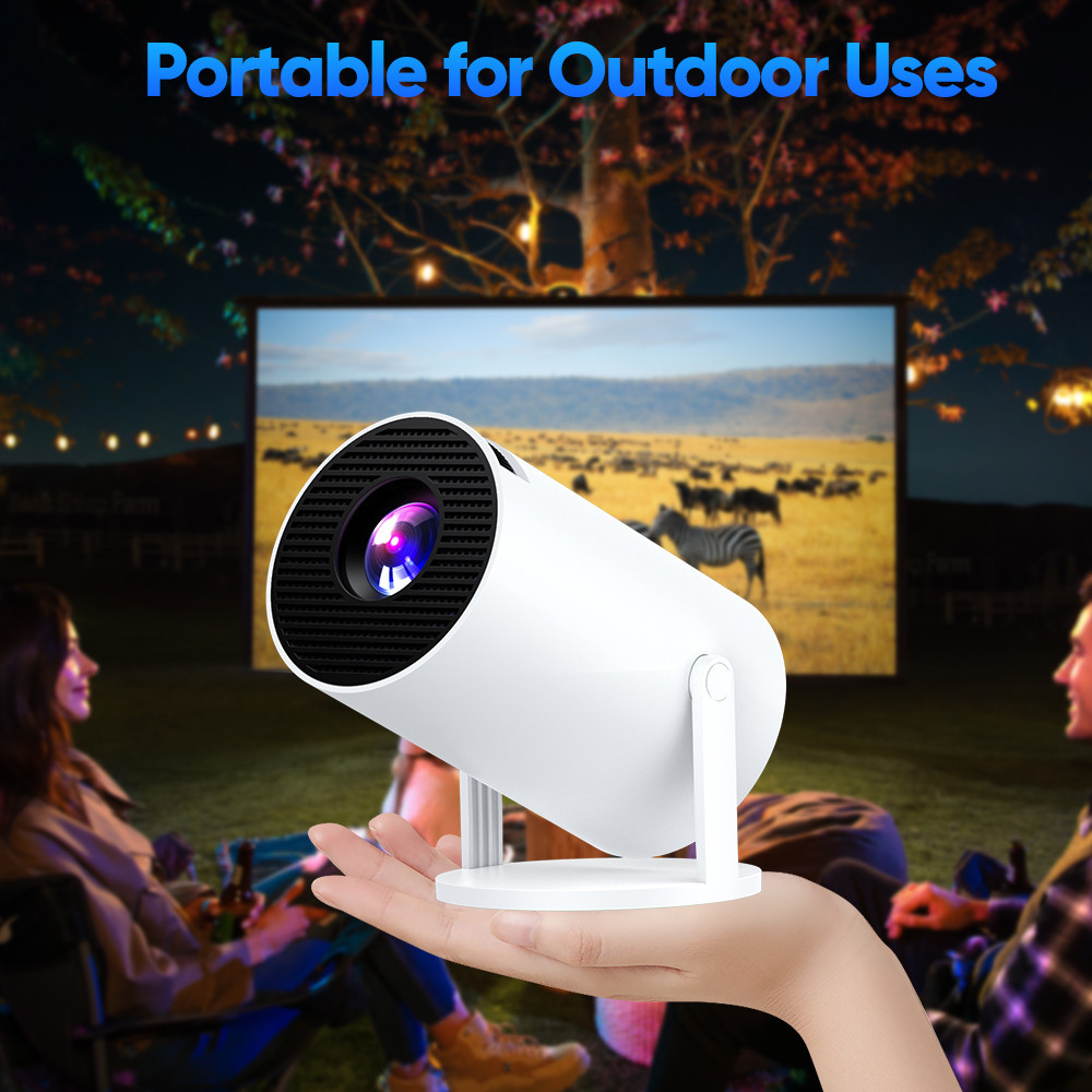 GOOJODOQ Bluetooth 5.0 Large Screen Portable Projector | Shopee Malaysia