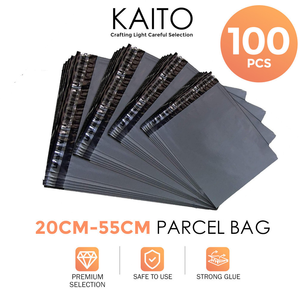100PCS Parcel Courier Bag Plastic Parcel Plastik Parcel Murah 100pcs ...