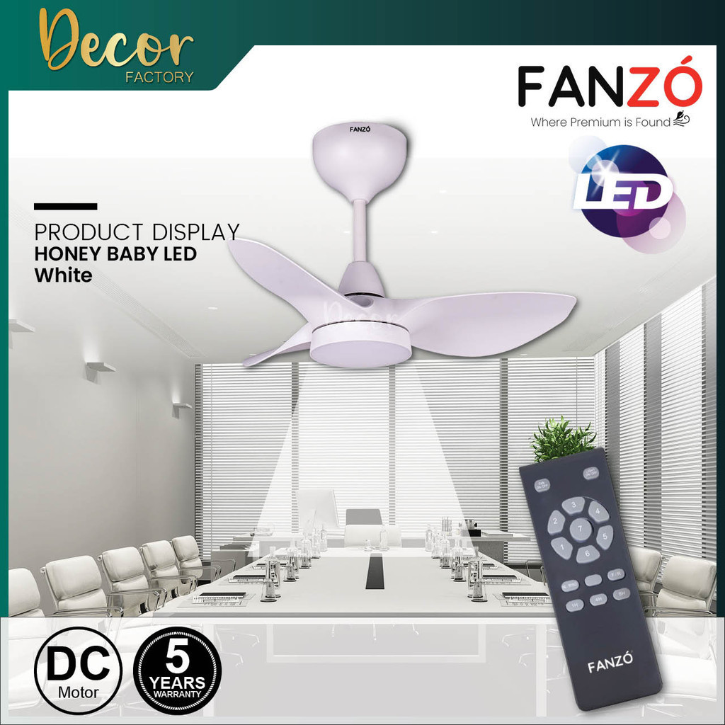 [NEW2024] FANZÓ FANZO HONEY BABY LED 30" 3 Blades 6 Speed DC Motor ...