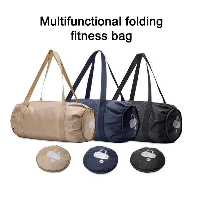 Foldable Duffel Bag Waterproof Hand Carry Travel Sports Gym Bag ...