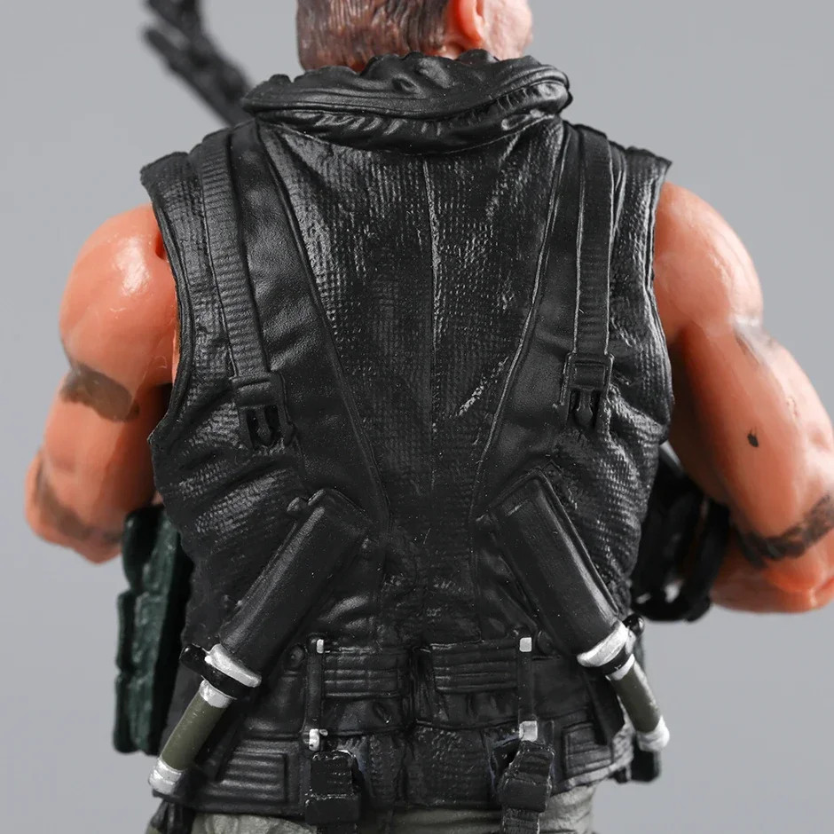 NECA Commando 30th Anniversary Ultimate John Matrix Joints Moveable ...