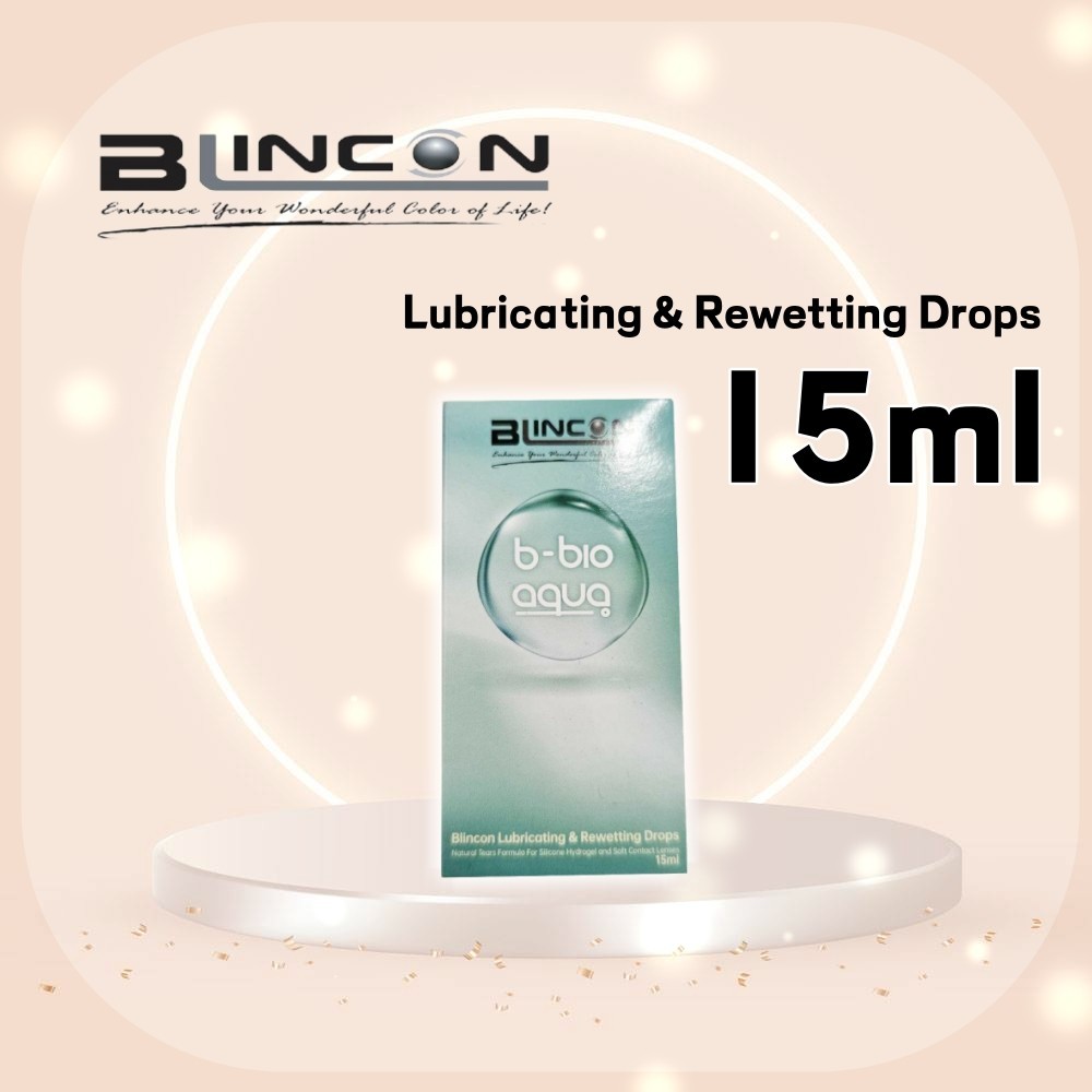 (15ml) Blincon B-bio Aqua Lubricating and Rewetting Drops For Contact ...