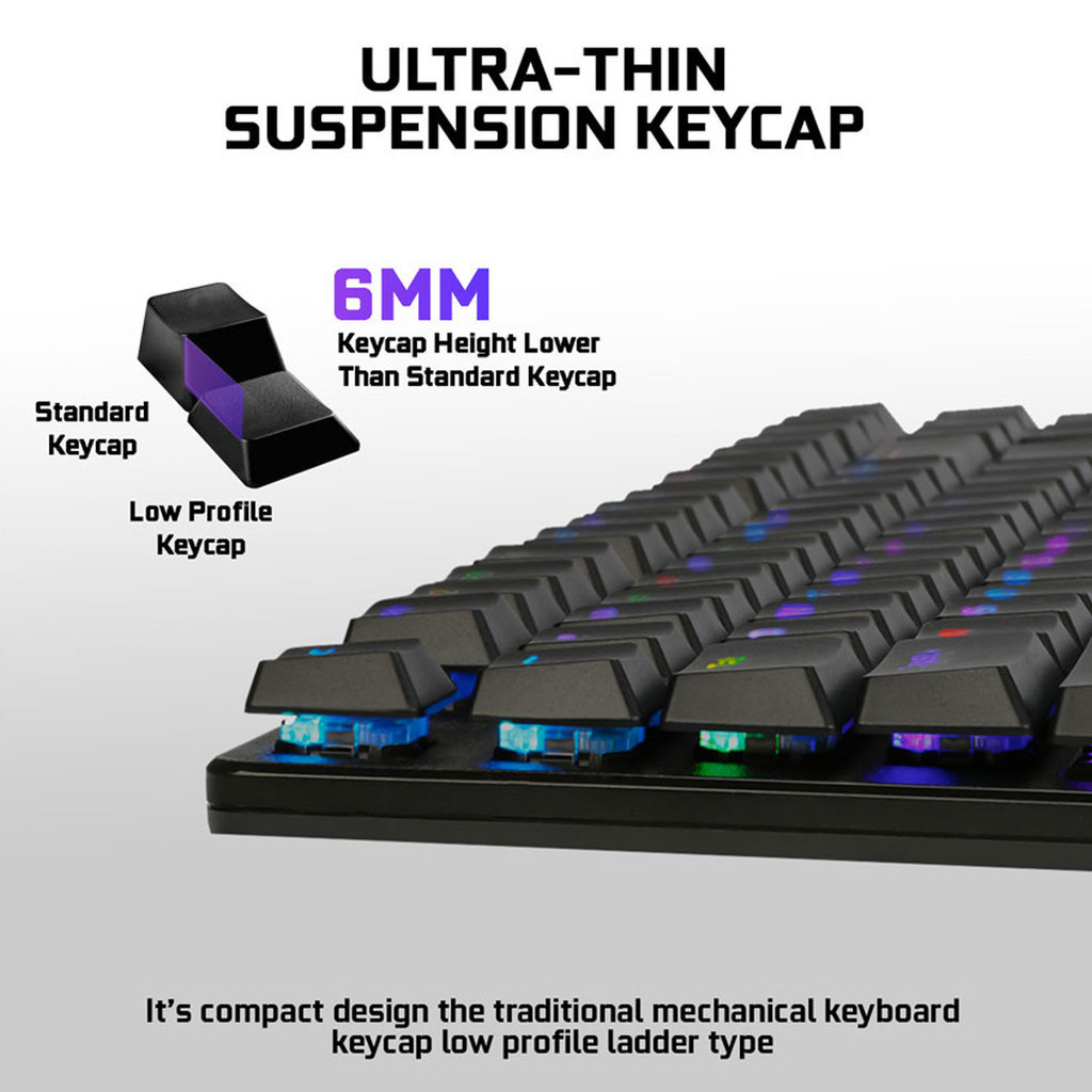 Armaggeddon SMK 12R RGB Kestrel Full Size Mechanical Keyboard |104 Key ...