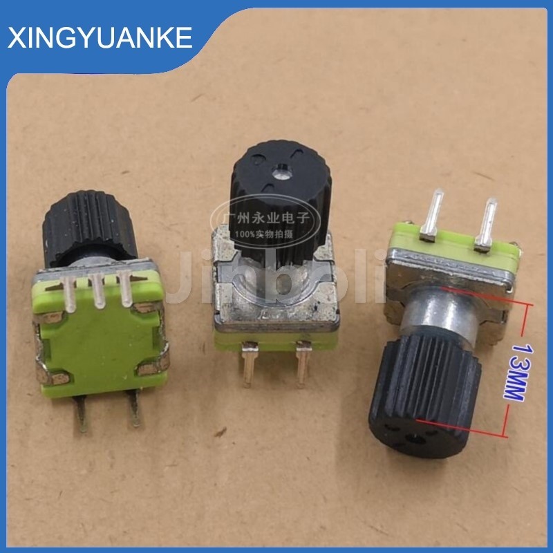 2PCS EC11S Rotary Encoder With Push Switch Car Navigation Volume ...