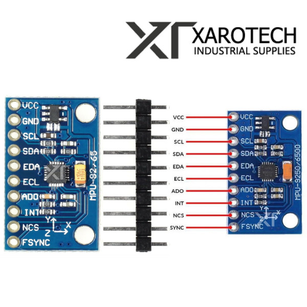 MPU9250 MPU-9250 9-DOF IMU Module Accelerometer Gyroscope Magnetometer Balancing Sensor for ...