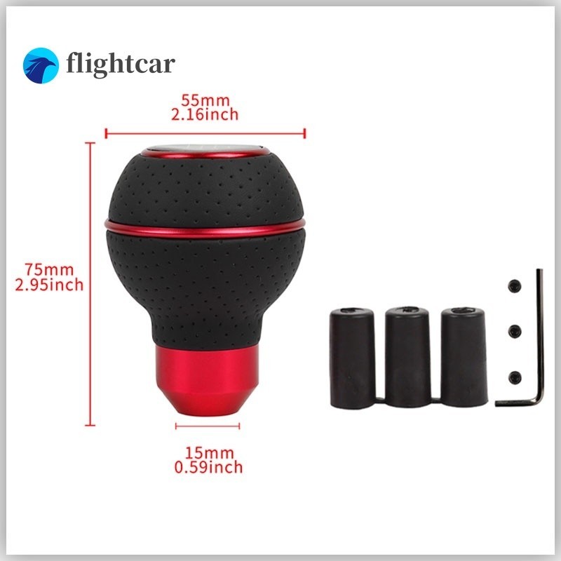 Aluminum Breathable Car Gear Knob Manual 5 Speed Universal JDM Racing ...