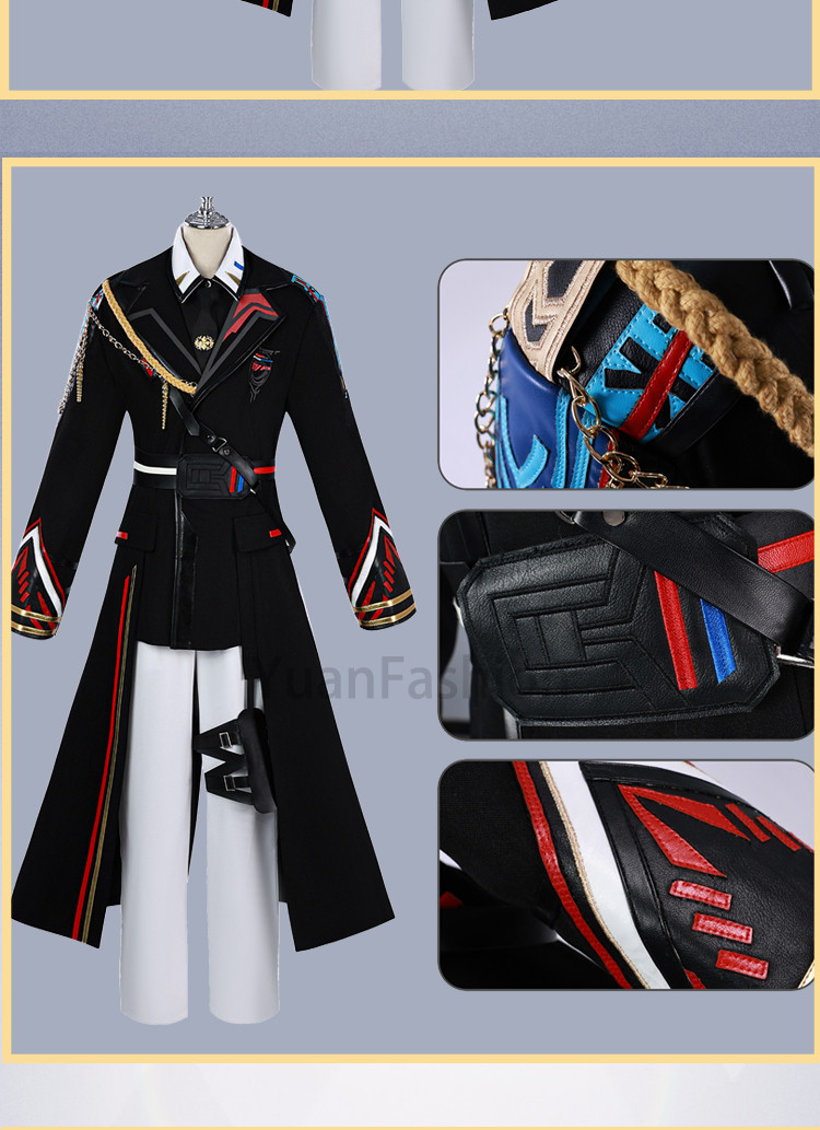 [Ready Stock] Love and Deepspace cosplay Caleb cosplay Clothing Far-Air ...