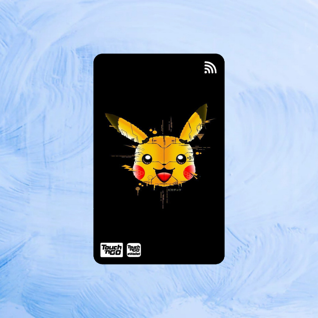 ( PIKACHU Series 2 ) Touch n Go Card Sticker Cover TNG / MASTER / VISA ...