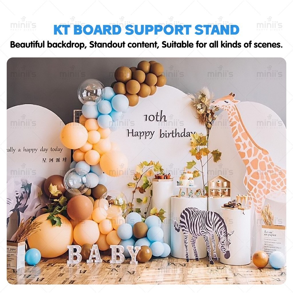 MINIIS KT Board Stand Adjustable Stand KT Board Backdrop Support Stand ...