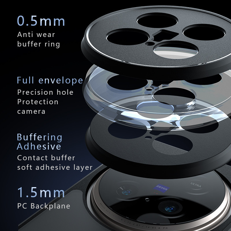 For Vivo X100, X100s, X100 Pro, X100s Pro, X100 Ultra Case ELVEV ...