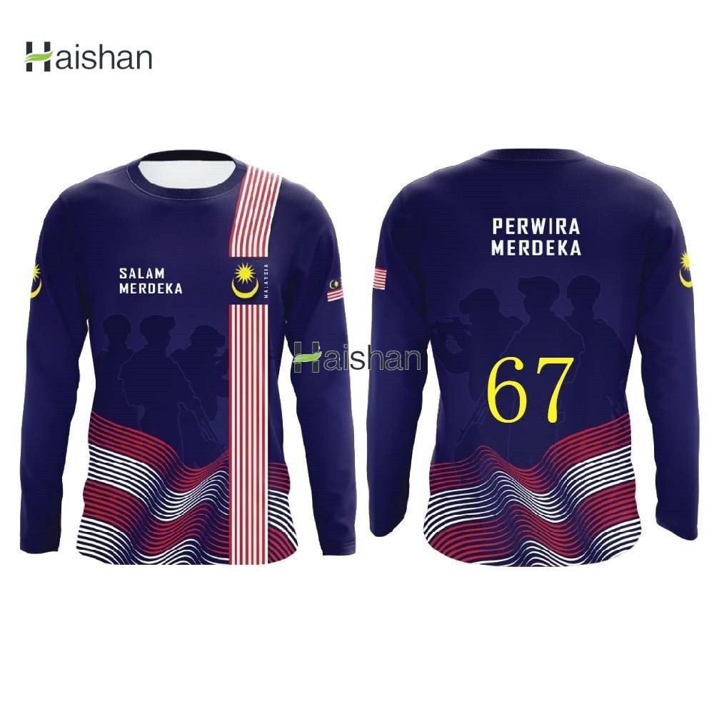 Malaysia 67th Merdeka 2024 Design Sublimation Jersey | Shopee Malaysia