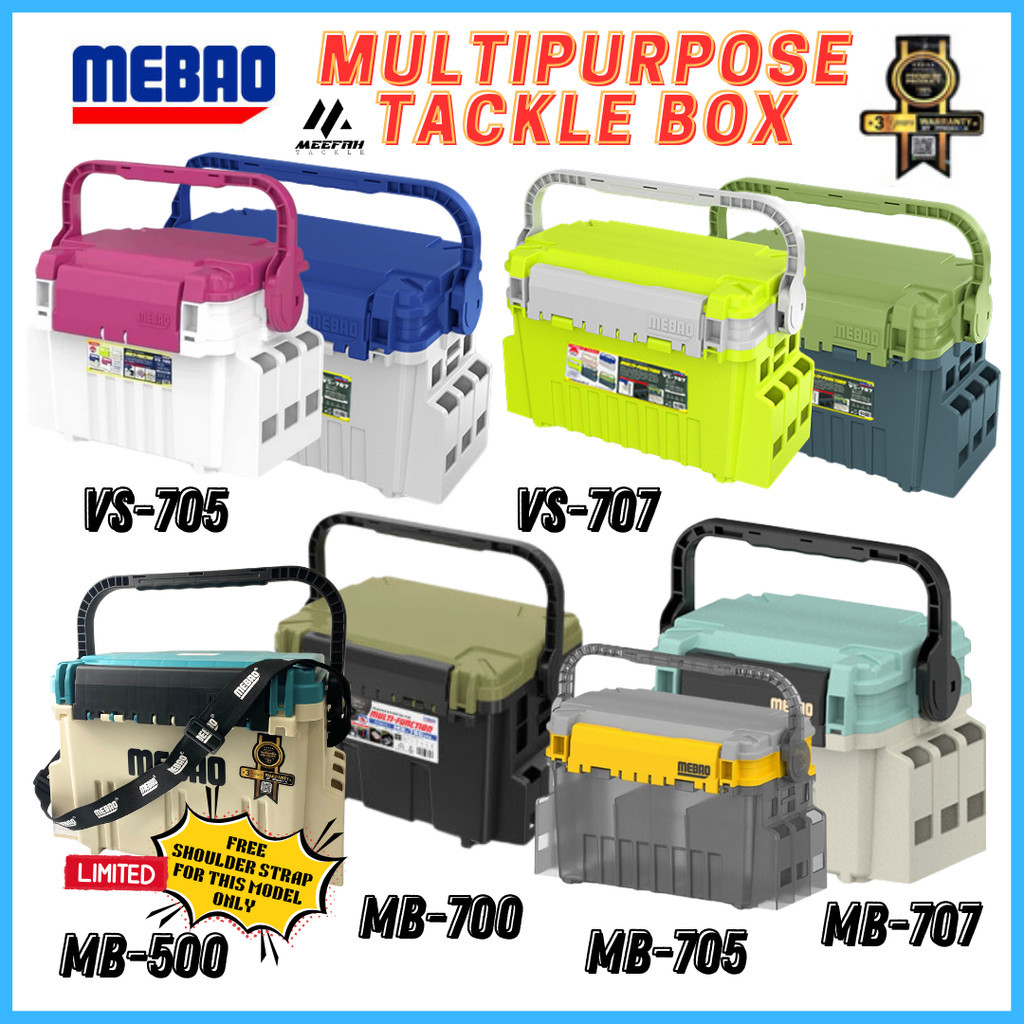 MEBAO MULTIFUNCTION TACKLE BOX , ROD STAND | Shopee Malaysia