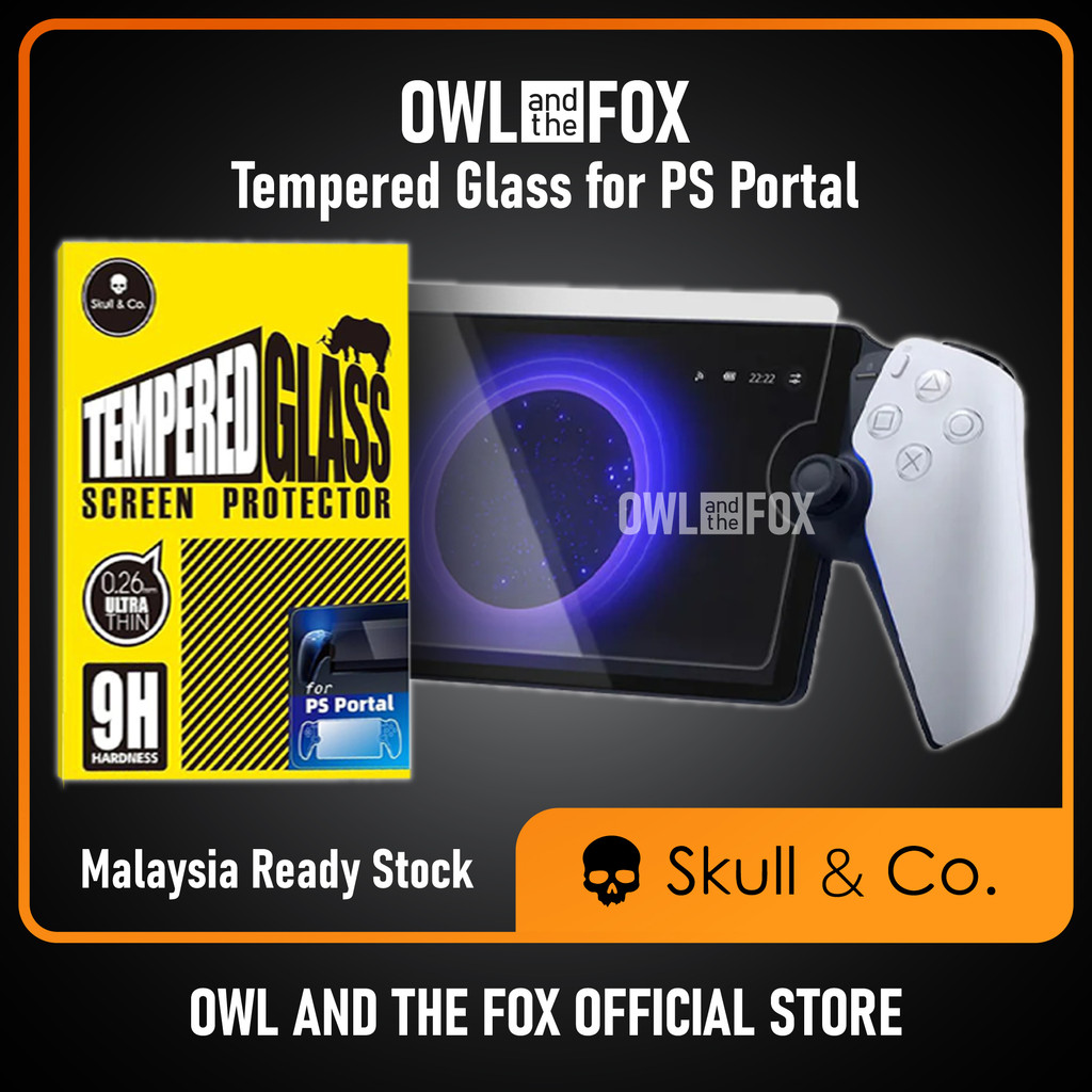 Skull & Co PS Portal Tempered Glass Screen Protector for PlayStation ...