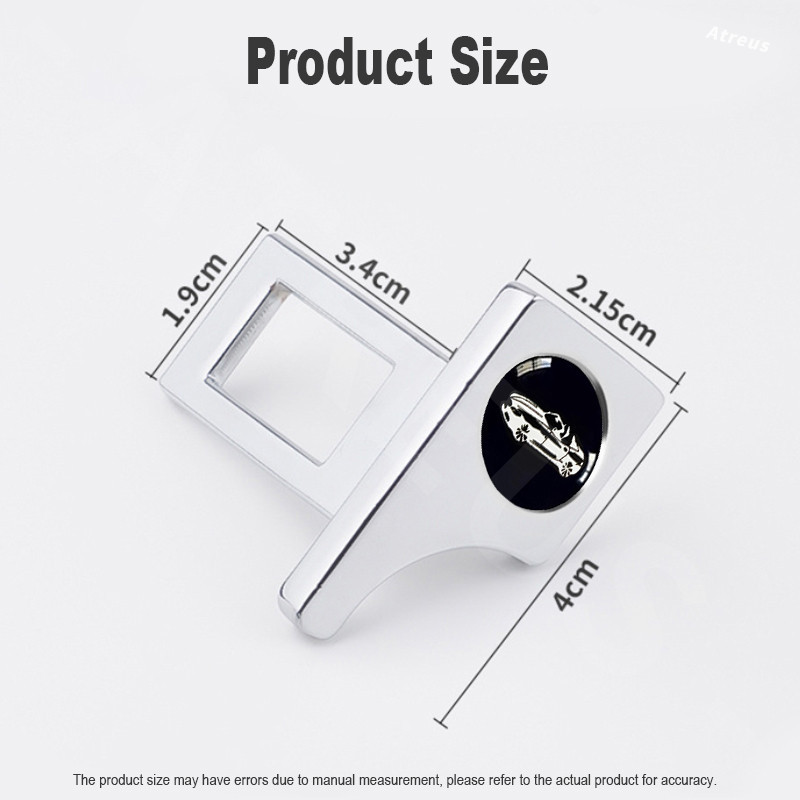 Mercedes Benz Car Seat Belt Buckle Clip Extender Metal Safety Belt Plug ...