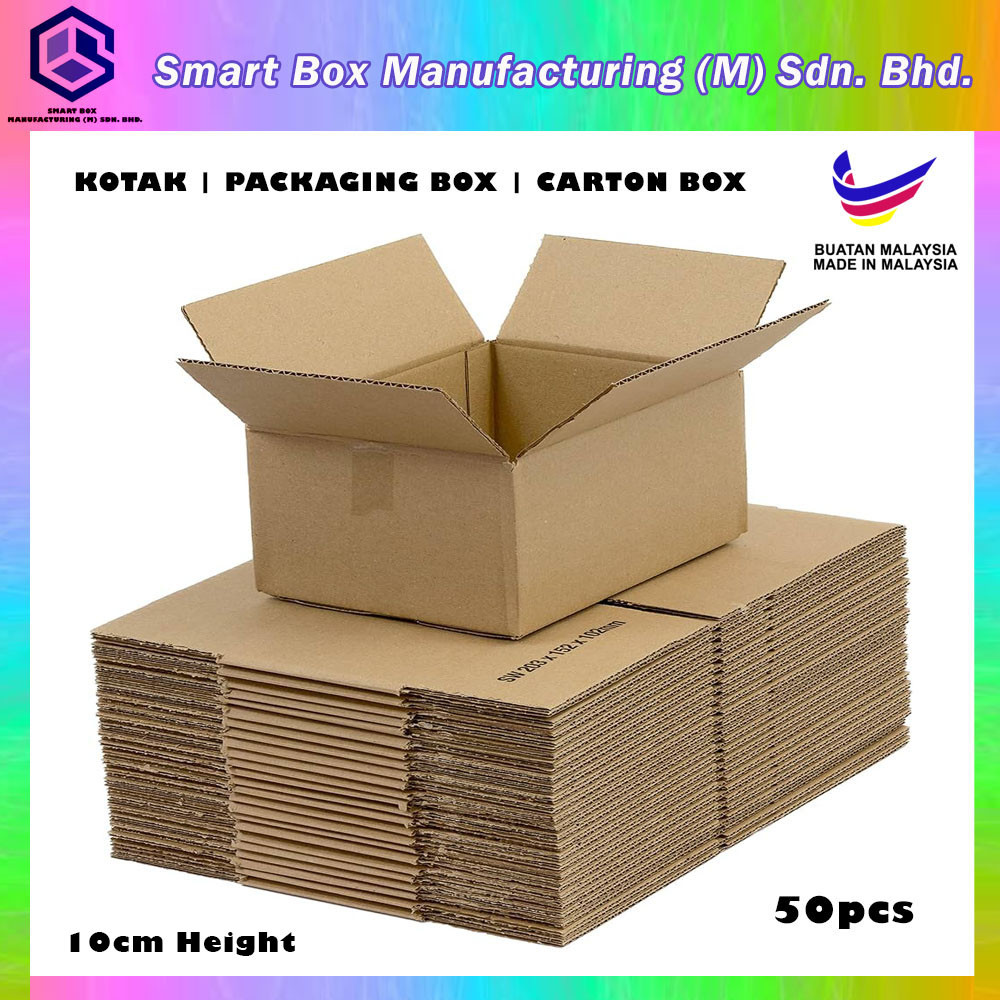 (50pcs) Smart Box Kotak Packaging Box Carton Box Packing Box Boxes ...