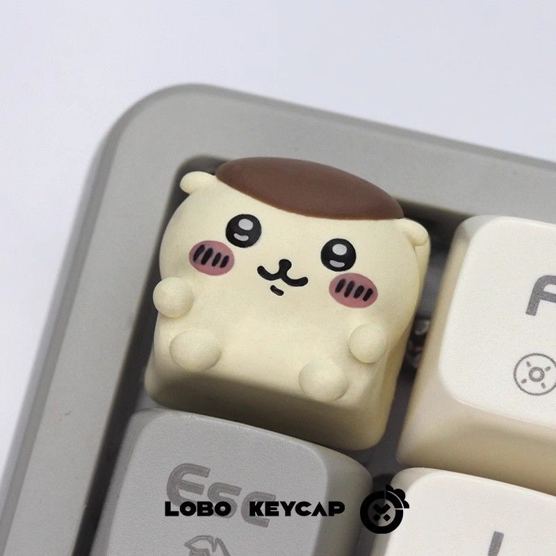 Chiikawa Hachiware Usagi Keycap Cherry R4 Profile PBT Five-side Dye ...