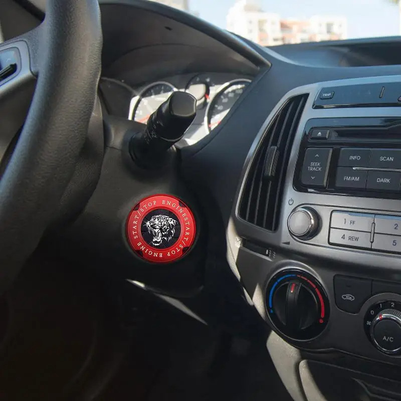 Mitsubishi Alloy Car Ignition Switch Ring Engine Start Stop Button ...