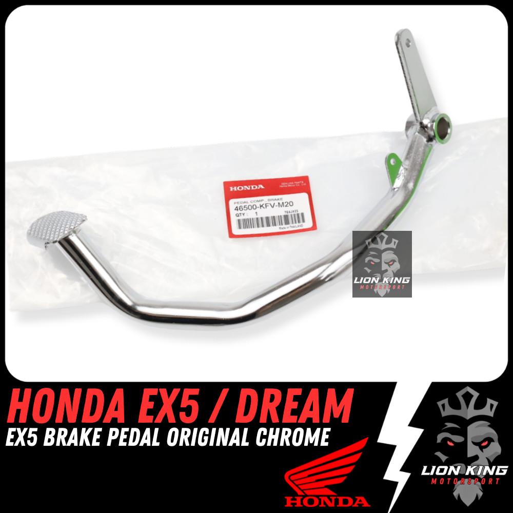 🔥💯 Original Honda Thailand EX5 HI POWR / EX5 DREAM Brake Pedal Peddle ...