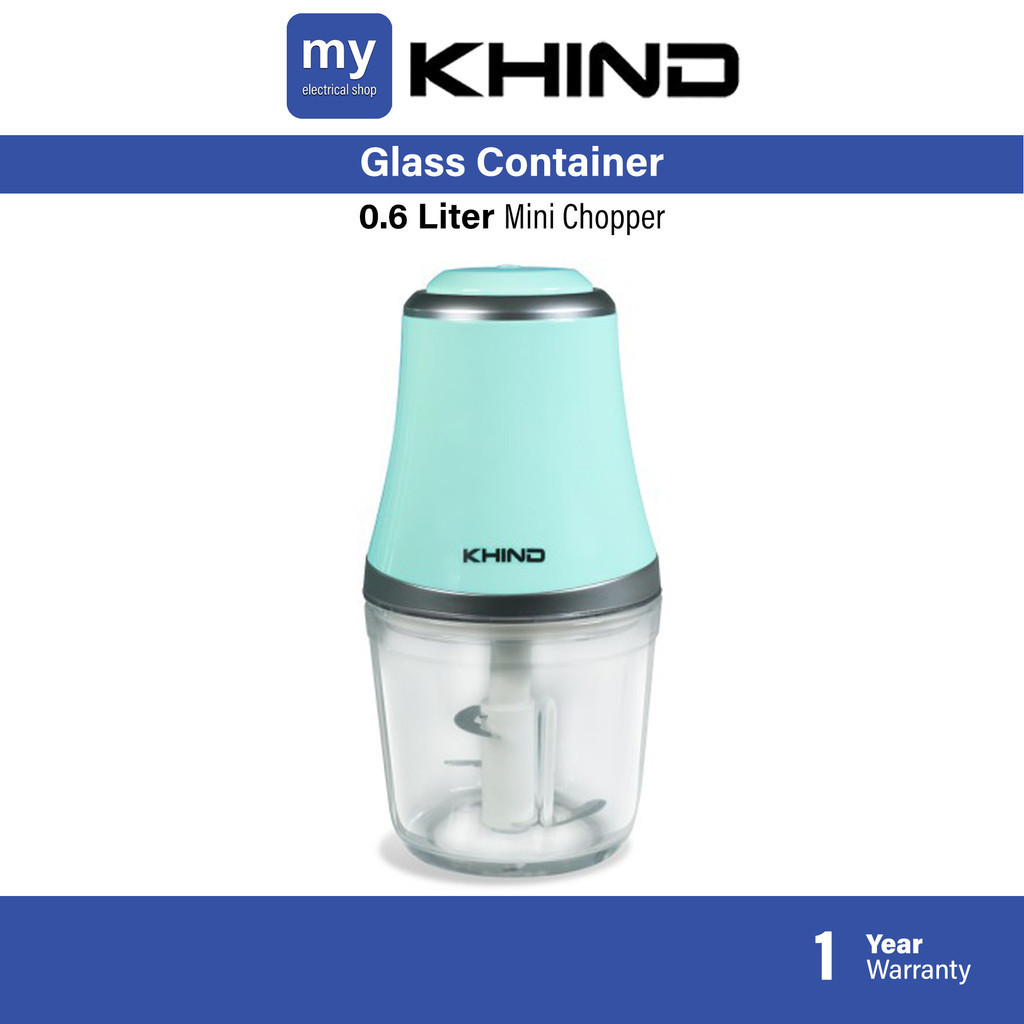 Khind 0.6 Liter Mini Chopper FPC900 Glass Container | Shopee Malaysia