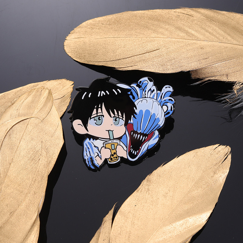 Anime Jujutsu Kaisen Okkotsu Yuta Brooch Pins Backpack Clothing ...