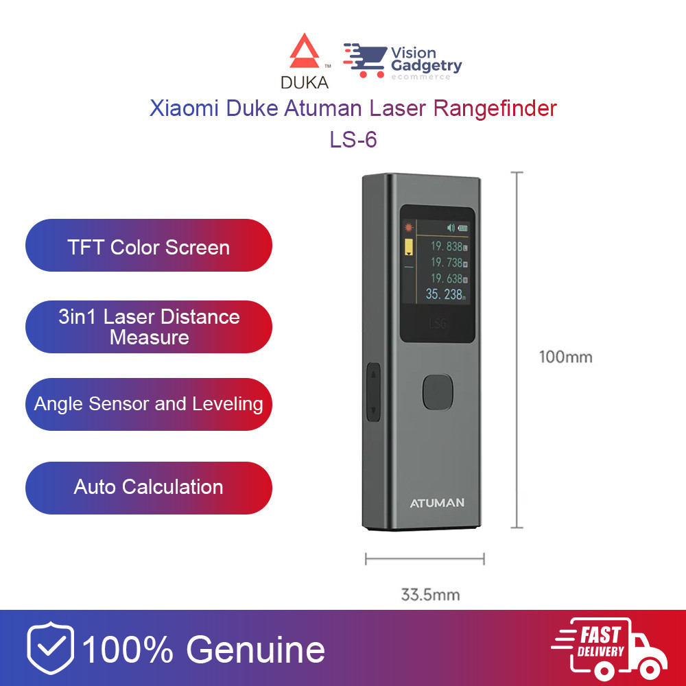 Atuman Duke Duka LS-P LS3 LS-5 LS6 Laser Range Finder Measurement ...