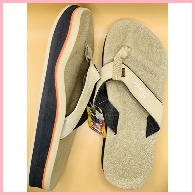 NEW STYLE ISLANDER VOYAGER Mens Rubber Slipper (Navy Blue, Black ...