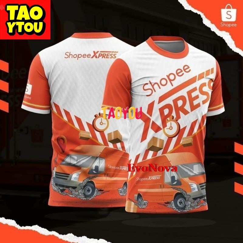 Shopee Express Premium Worker Jersey(Free Printing Of Name) | Shopee ...