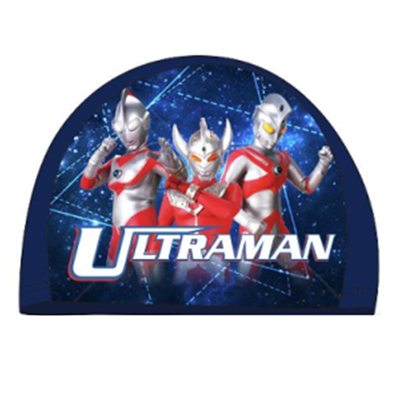Classic Ultraman Children's Swimming Cap Boys Waterproof Do Not ...