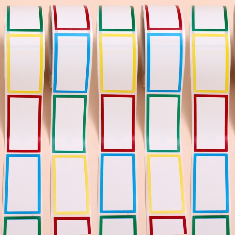 800Pcs/Roll Colorful Label Stickers - For Notes File Seasoning ...