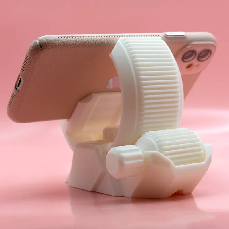 New 3D Printed Herringbone Gear Phone Stand Desktop gear phone holder ...