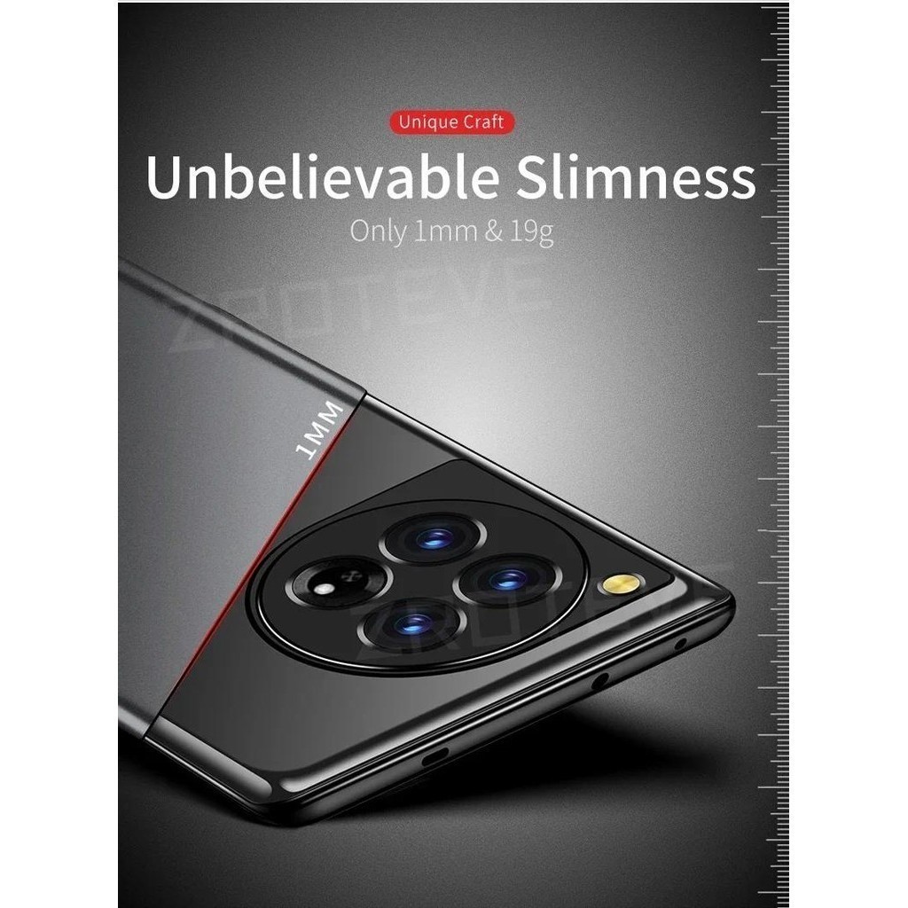 For OnePlus12 Case ZROTEVE Slim Hard PC Matte Cover For OnePlus 12 12R ...