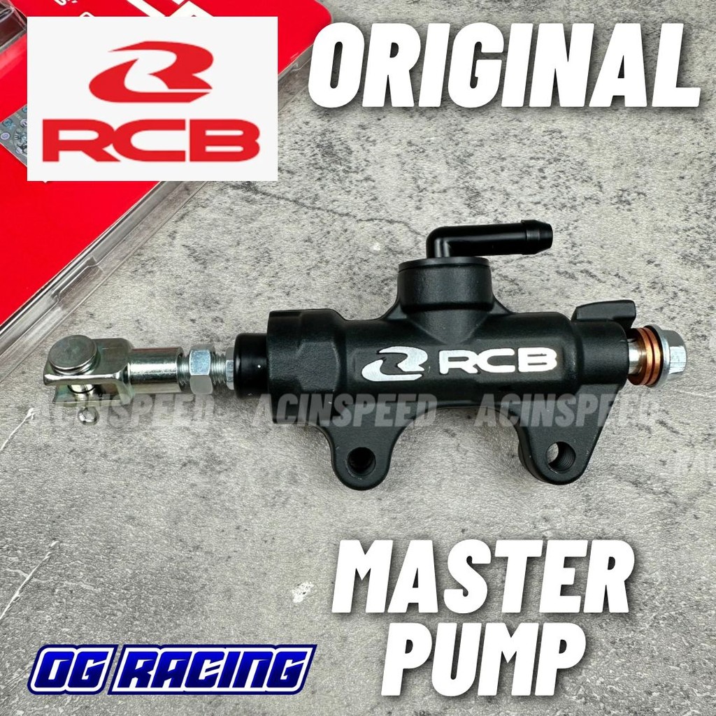 ORIGINAL RCB REAR BRAKE PUMP E-12 MASTER PUMP REAR Universal/ BRAKE ...