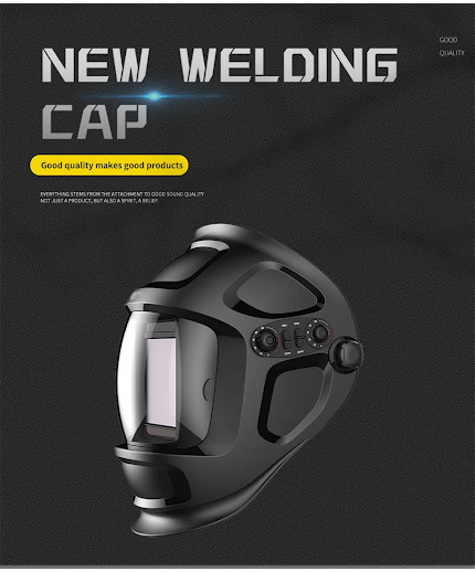 Solar Welding Helmet Automatic Dimming Large Viewing Screen Welding Helmet Mask Auto Darkening ...