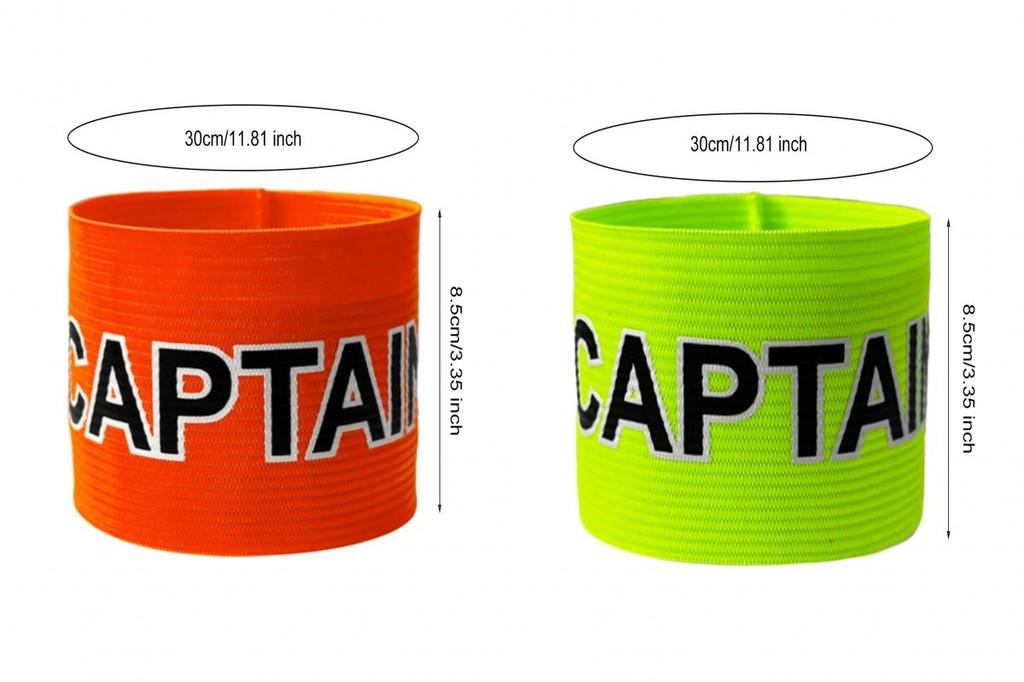 [Ma] Classic Captain Print Labels Soccer Team Captain Accessory ...
