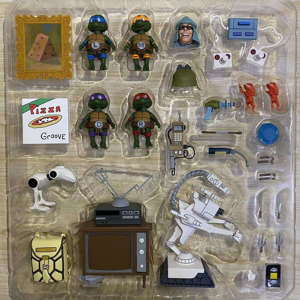 NECA Teenage Mutant Ninja Turtles Accessory Set | Shopee Malaysia