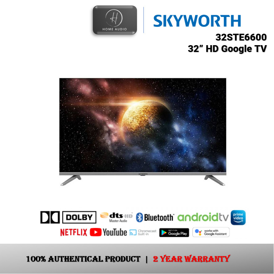 Skyworth 32 Inch Basic TV - 32TB2000 / Skyworth 32 Inch Google TV - 32STE6600 | Shopee Malaysia
