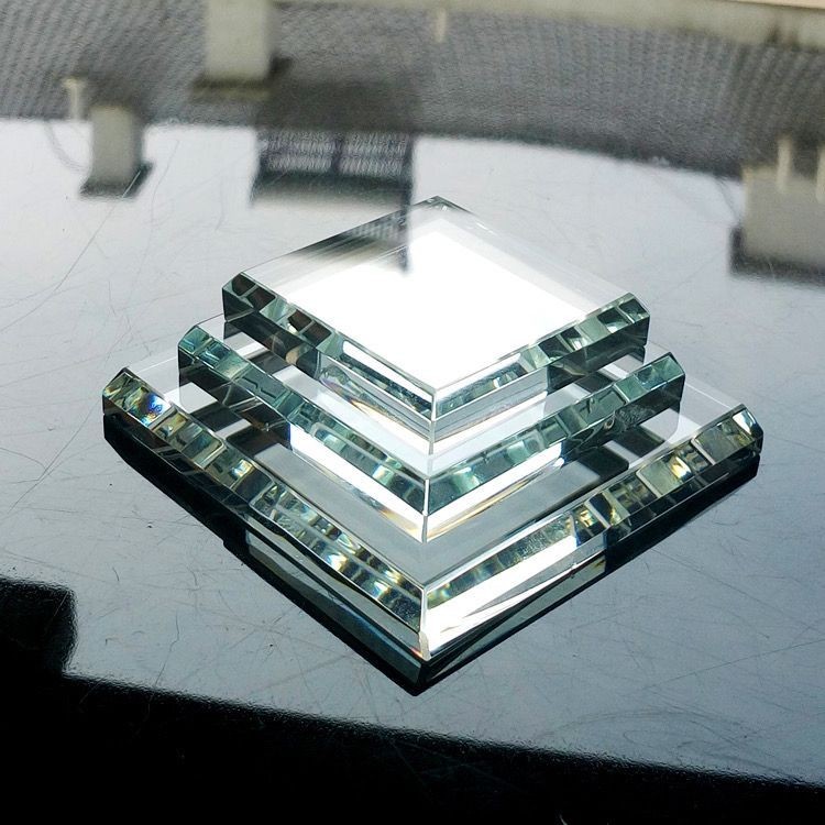 【Ready Stock】Crystal Glass Base Specimen Display Stand Mineral Crystal ...