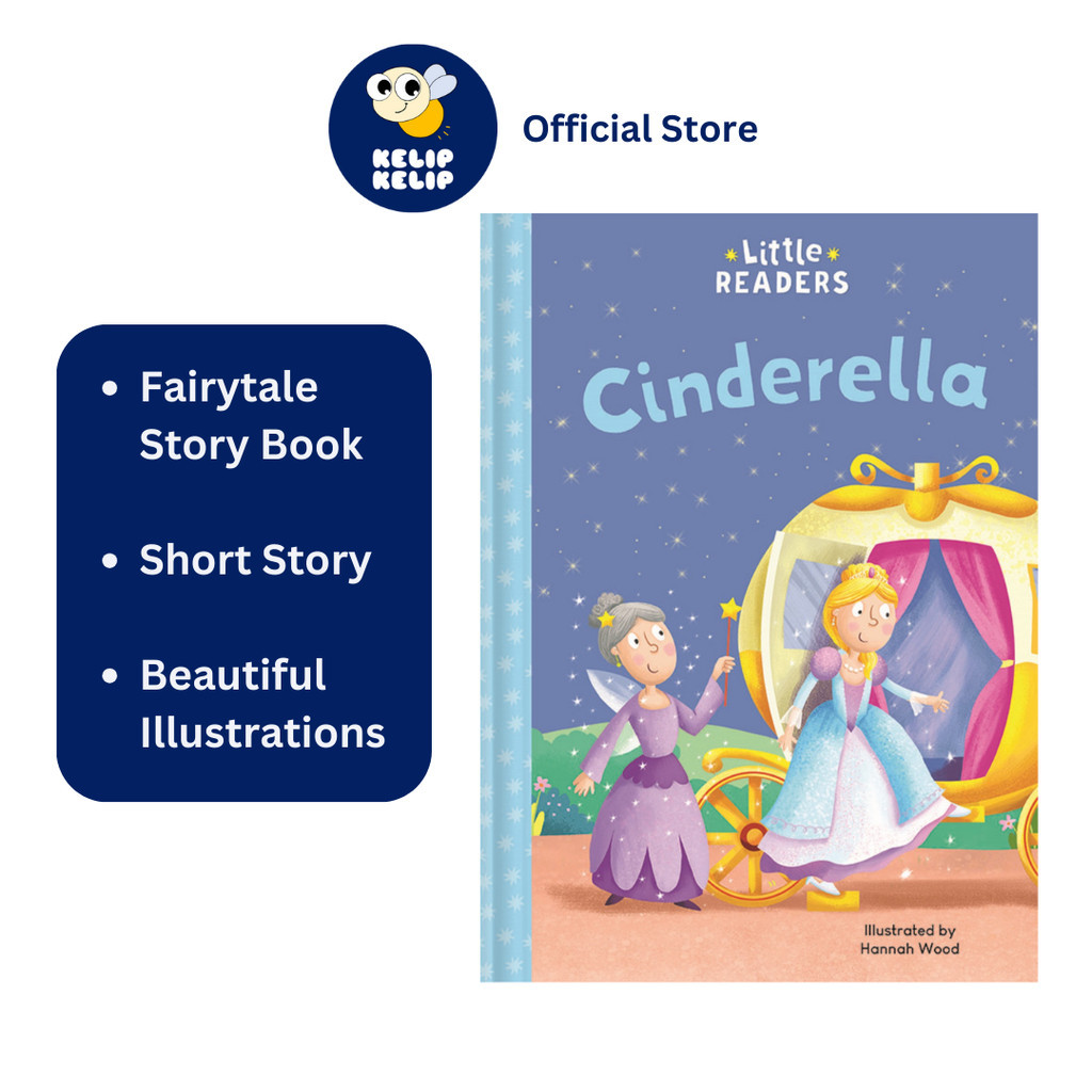 Little Readers Cinderella Story Book for Kids to Read Short Stories ...