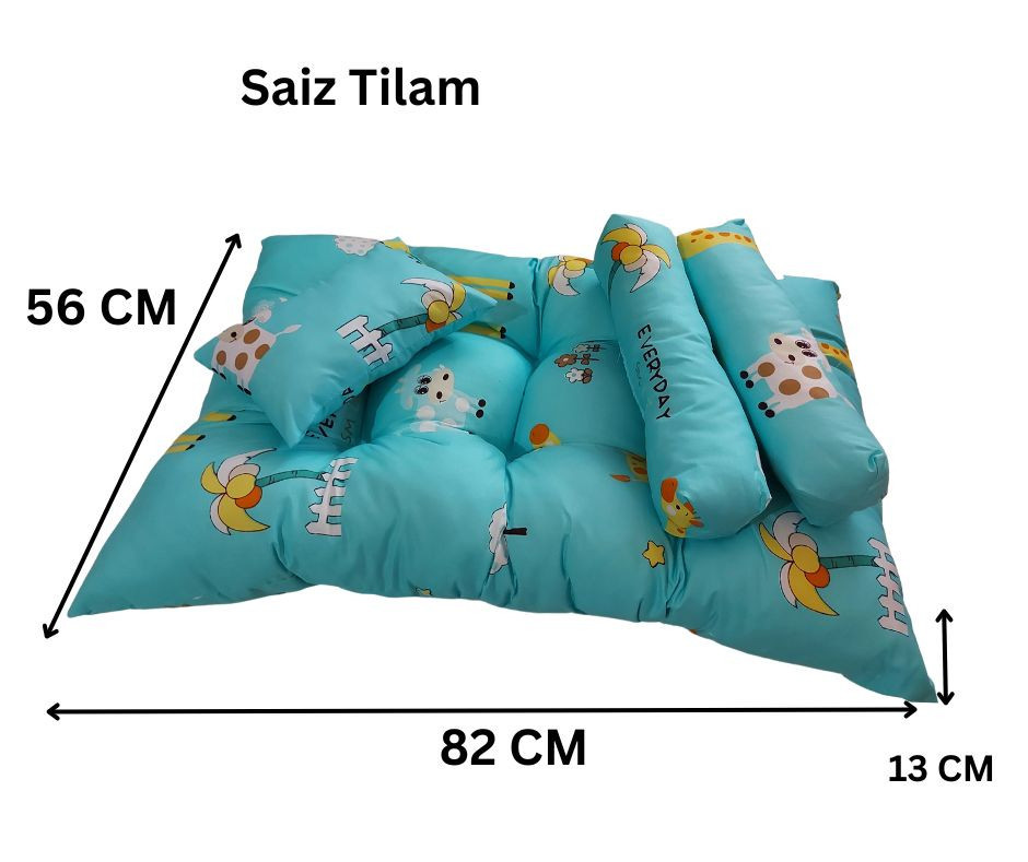 Tilam Baby Set 3in1 | Baby Mattress Bedding Cute Cartoon Tilam Murah ...