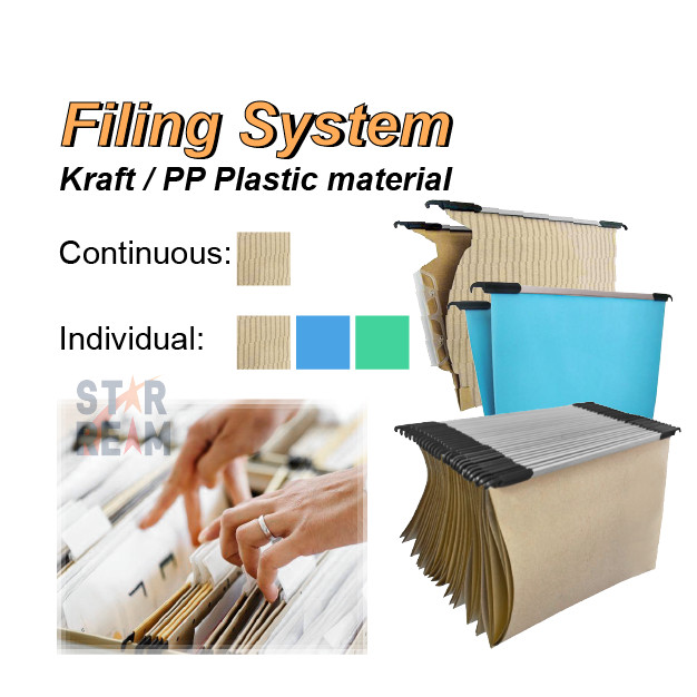 Snowdex Hanging Filing Pocket (Individual/ Continuous)| Cabinet Filing ...