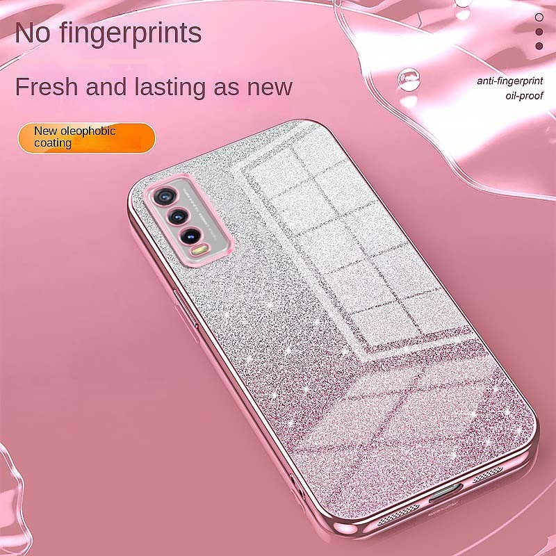 YBD Mirror Magnetic Suction Bracket Phone Case for Vivo Y20 2021 Y20i ...