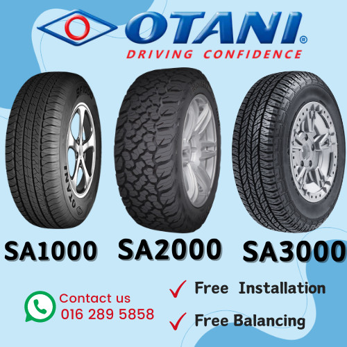 OTANI 4X4 AND SUV TYRE 235/60R16 245/70R16 255/70R16 265/70R16 225/65R17 265/65R17 265/60R18 275 ...