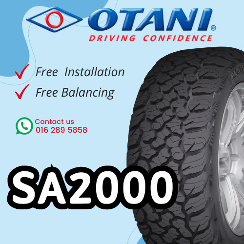 OTANI SA2000 245/70R16 265/70R16 265/65R17 265/60R18 285/65R18 265/50R20 275/55R20 | Shopee Malaysia