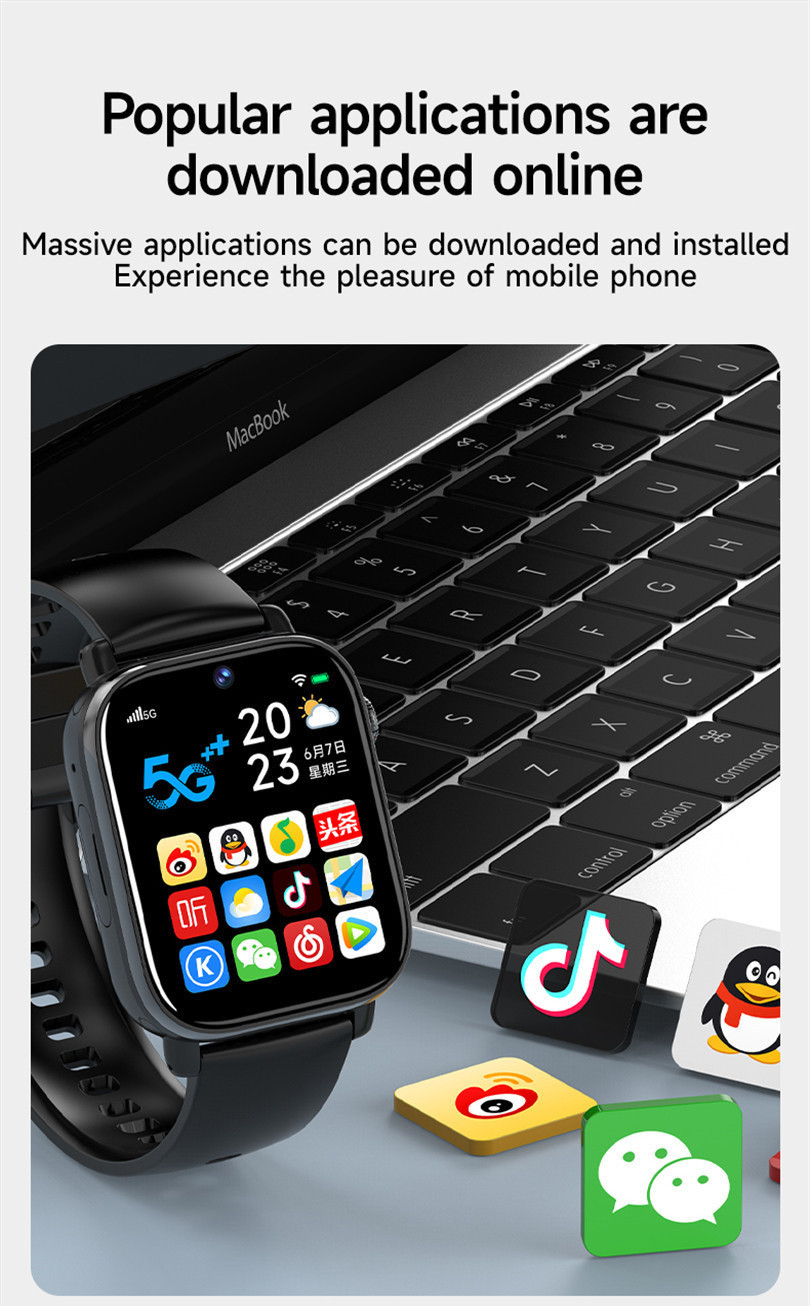 4G Android smart watch with SIM card Solt and WiFi I1 smartwatch 4G 4 ...