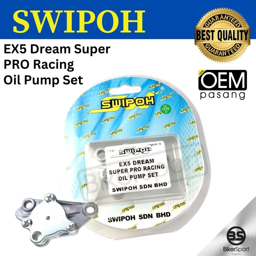 SWIPOH RACING Original Ex5 Dream Super Pro Racing Oil Pump Set | Shopee ...
